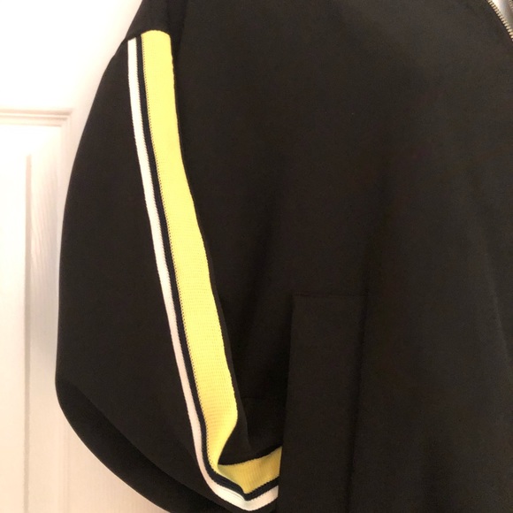 Zara | Jackets & Coats | Zara Ribbon Striped Bomber Jacket | Poshmark